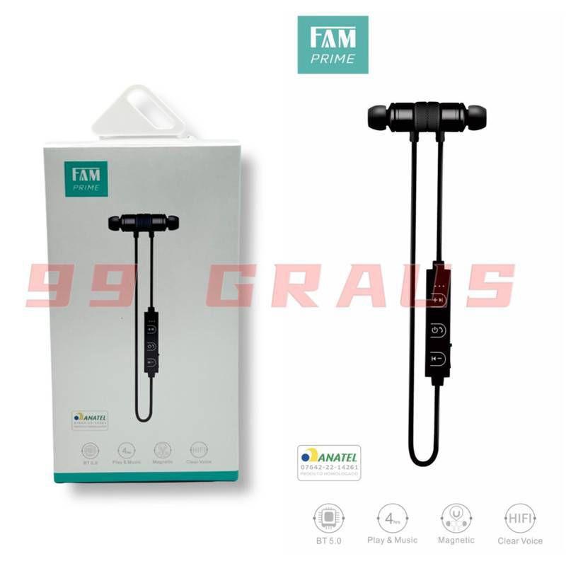 Fone de ouvido Bluetooth FAM BT029 - Fone de Ouvido Bluetooth - Magazine Luiza