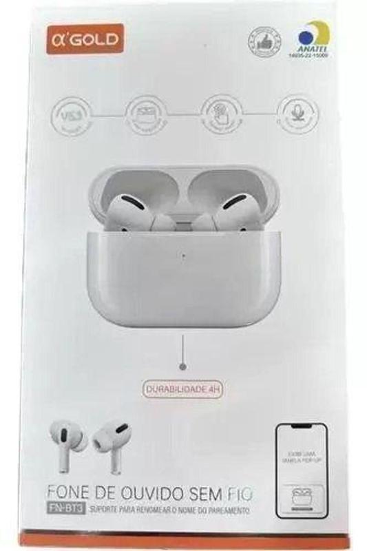 Fone de Ouvido Bluetooth Gold - A Gold Pro - Fone de Ouvido Bluetooth - Magazine Luiza