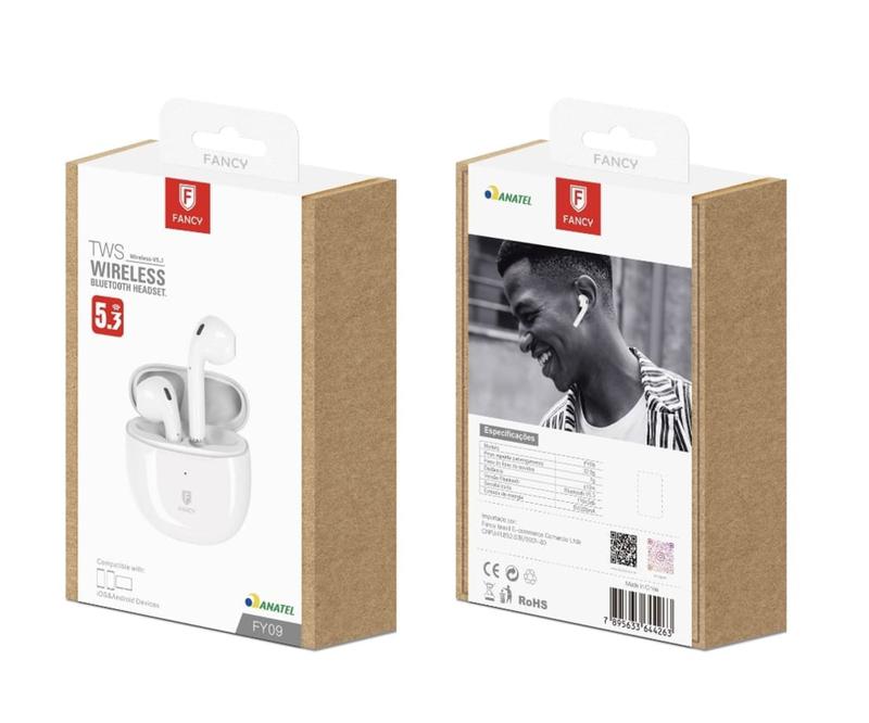 Fone de Ouvido Bluetooth In-ear Homologado - Fancy - Headset Bluetooth ...