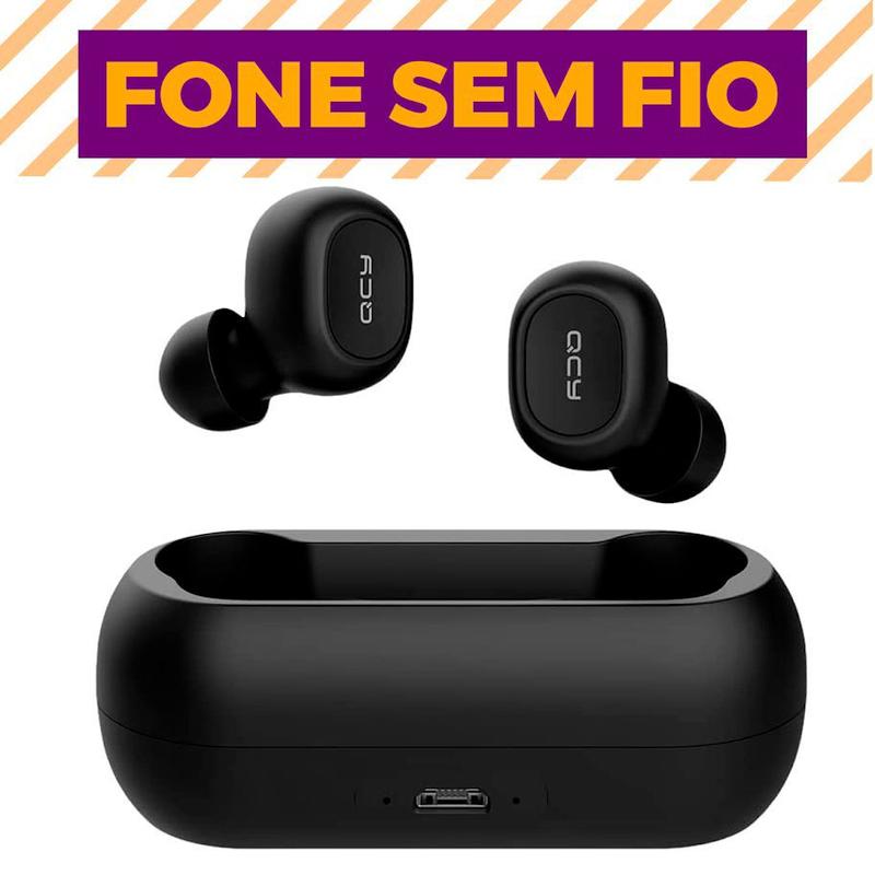 Fone de ouvido bluetooth sem fio original QCY T1C - Fone de Ouvido Bluetooth - Magazine Luiza