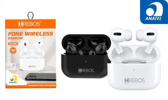 Fone De Ouvido Bluetooth V5.0 Automático Hrebos HS506 - Fone de Ouvido Bluetooth - Magazine Luiza
