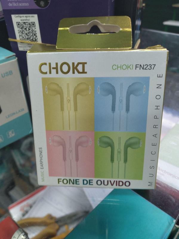 Fone de ouvido - Chok - Fone de Ouvido com Fio - Magazine Luiza