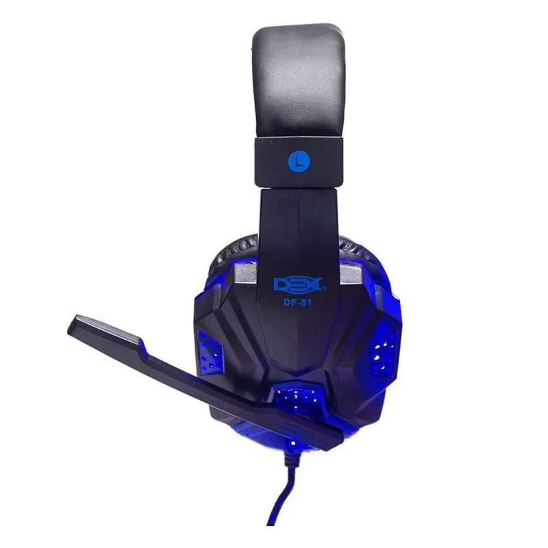 Fone De Ouvido DEX Headset Gamer P3 Cabo Longo - Headset Gamer ...