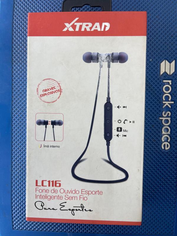 Fone de ouvido Esporte Inteligente Sem Fio - Xtran - Fone de Ouvido ...