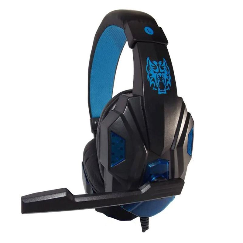Fone De Ouvido Gamer Com Led E Microfone - EXBOM - Headset Gamer ...