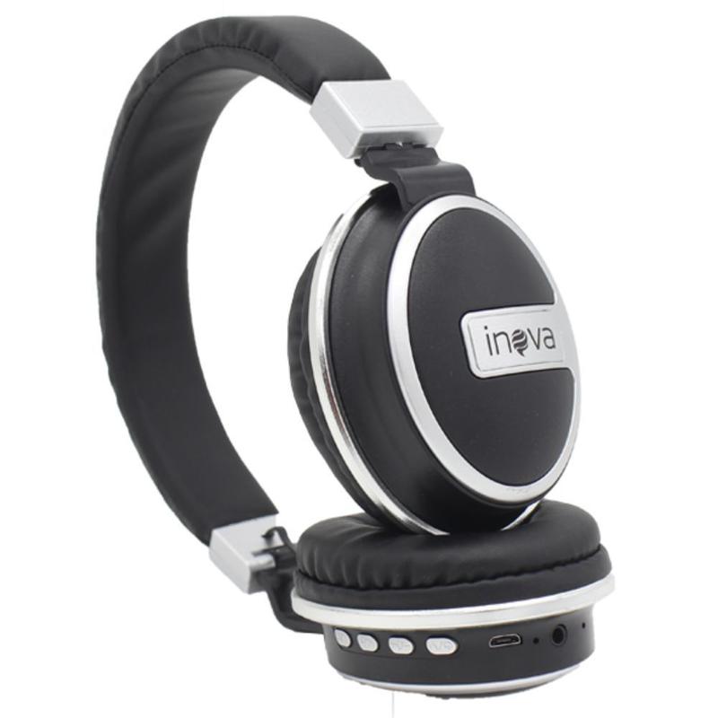 Fone de Ouvido Headphone Bluetooth 5.0 Sem Fio On-ear Estéreo Inova 2247D Wireless Academia ...