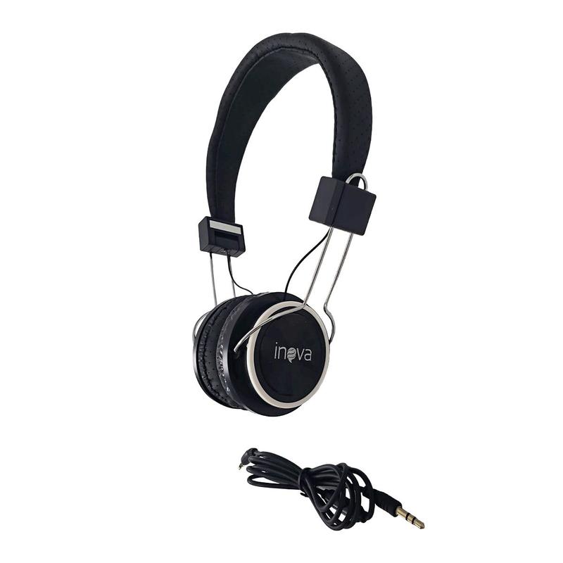 Fone De Ouvido Headset Com Fio P2 Removivel Pc Celular FON-2123D Inova ...
