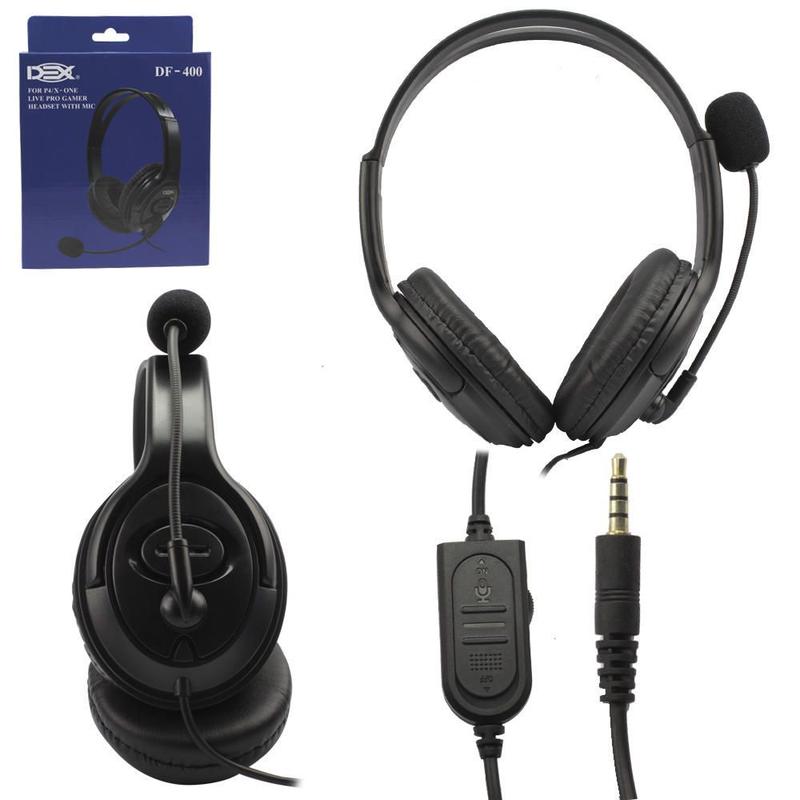 Fone De Ouvido Headset Dex Preto DF-400 - Headset Gamer - Magazine Luiza