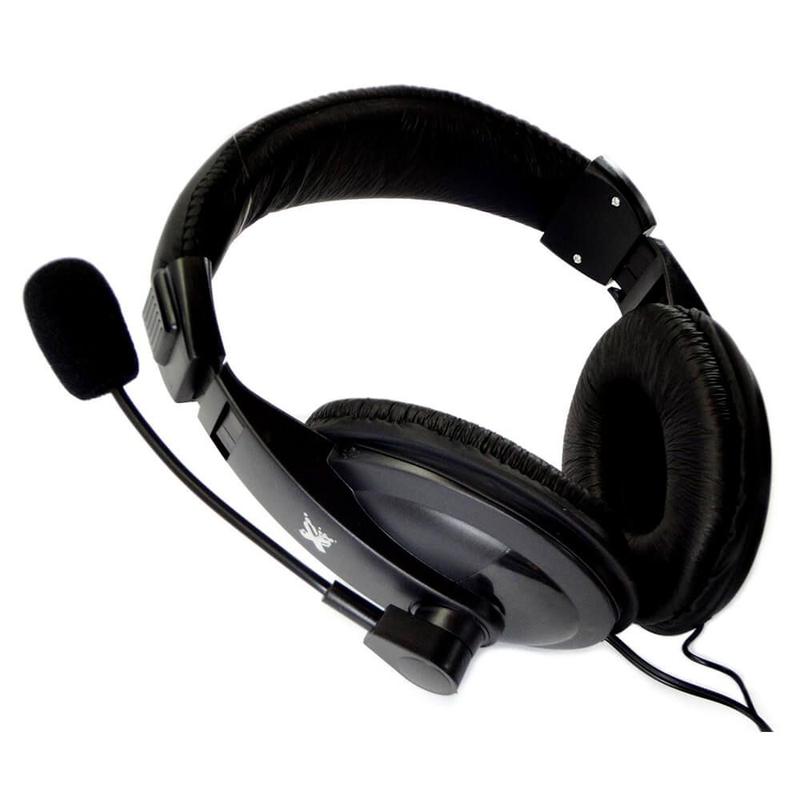 Fone de Ouvido Headset Profissional Preto - 601144-4 - Maxprint ...