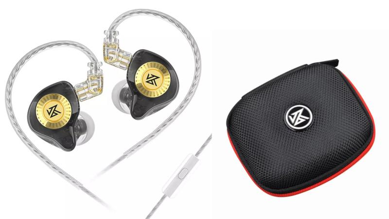 Fone De Ouvido Kz Edx Ultra Com Microfone na cor Preto e Case KZ - Fone ...