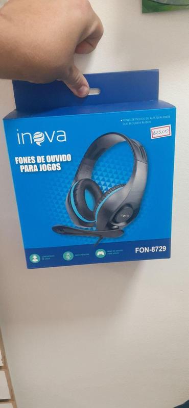 Fone de ouvido para jogos - Inova - Fone de Ouvido Gamer - Magazine Luiza