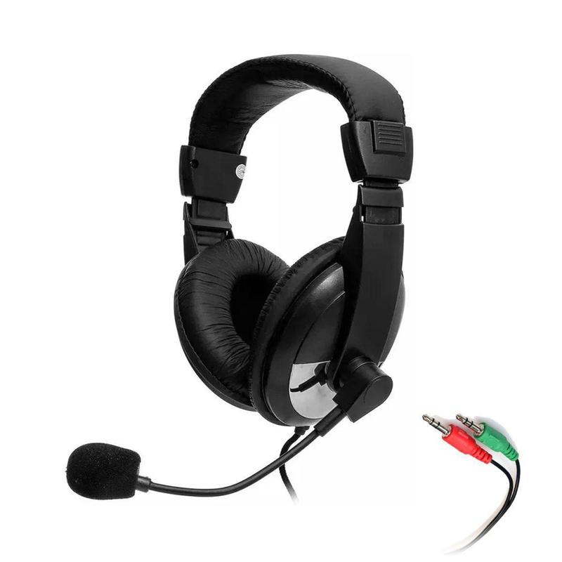 Fone De Ouvido Para Pc Notebook Headset com Microfone P2 Duplo KP-320 ...