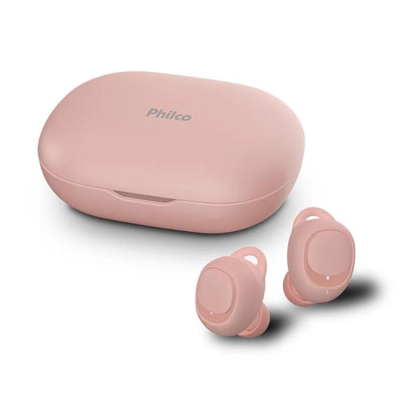 Fone de Ouvido Philco Air Beats sem Fio Bluetooth Rosa - Fone de Ouvido ...