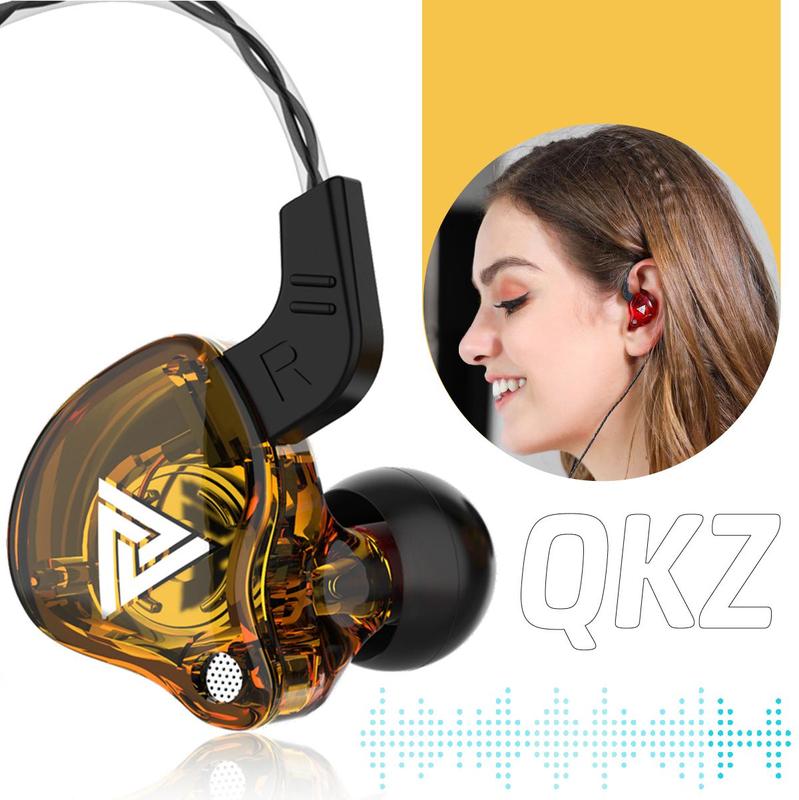 Fone de Ouvido Qkz Ak6 Original com Microfone - Retorno de Palco/Games ...