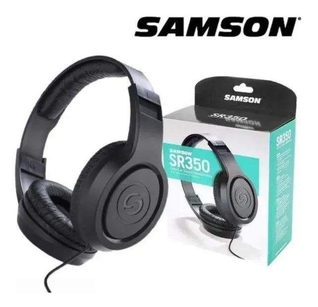 Fone De Ouvido Samson Over-ear Stereo Sr350 Preto - Fone de Ouvido com ...
