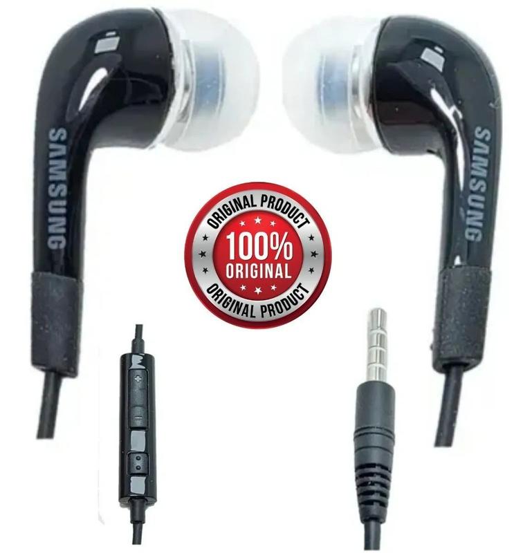 Fone de ouvido samsung preto original a70 a71 com microfone atende ...