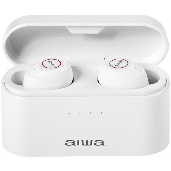 Fone de Ouvido Sem Fio Aiwa AW6 Pro com Bluetooth e Microfone - Branco ...
