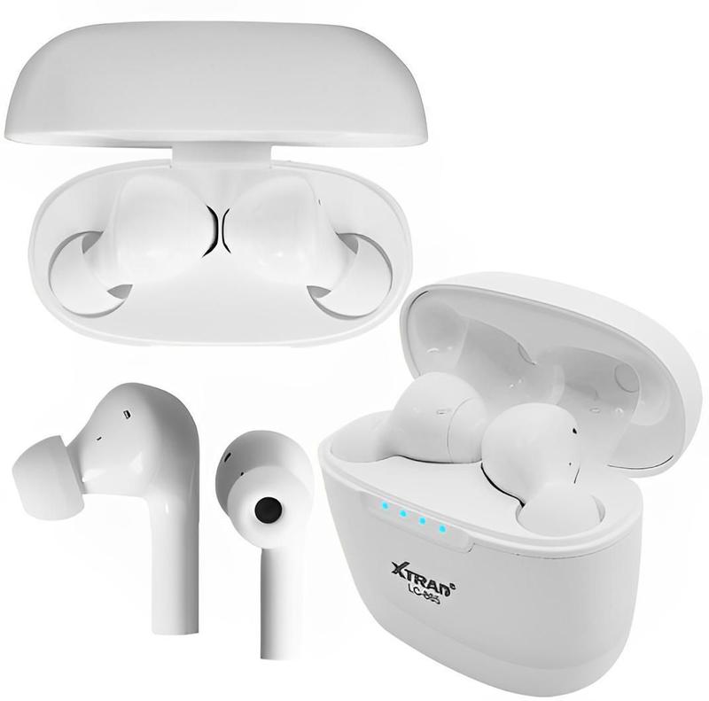 Fone De Ouvido Sem Fio Bluetooth 5.0 Tws Touch Lc-865 Branco - Xtrad ...