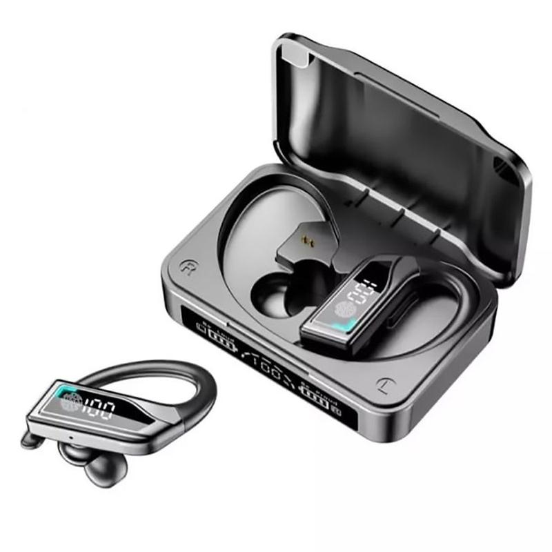 Fone de Ouvido sem Fio Bluetooth com Gancho Ajustável Segurador de ...