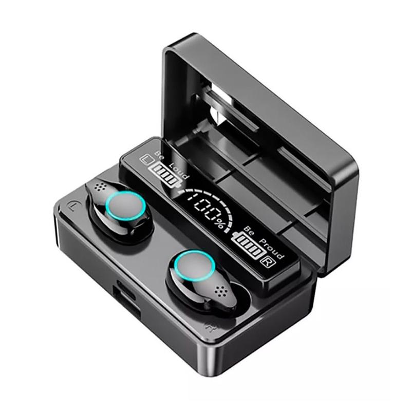 Fone de Ouvido sem Fio Bluetooth TWS com Tela de Carregamento Digital e ...