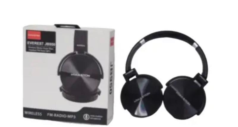 Fone De Ouvido Sem Fio Everest Jb950 Wireless Preto - Xtrad - Headset ...