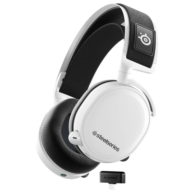 Fone de Ouvido Steelseries Arctis 7+ Sem Fio - Branco - Fone de Ouvido ...