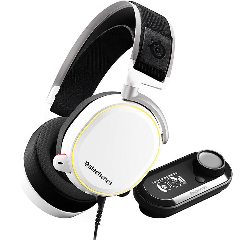Fone De Ouvido Steelseries Arctis Pro Gamedac Dts Rgb Branco - Fone de ...