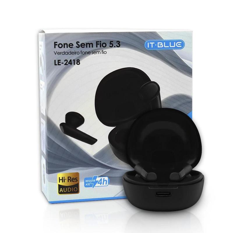 Fone de Ouvido Wireless It-Blue Sem Fio 5.3 IOS Android - Fone de Ouvido Bluetooth - Magazine Luiza