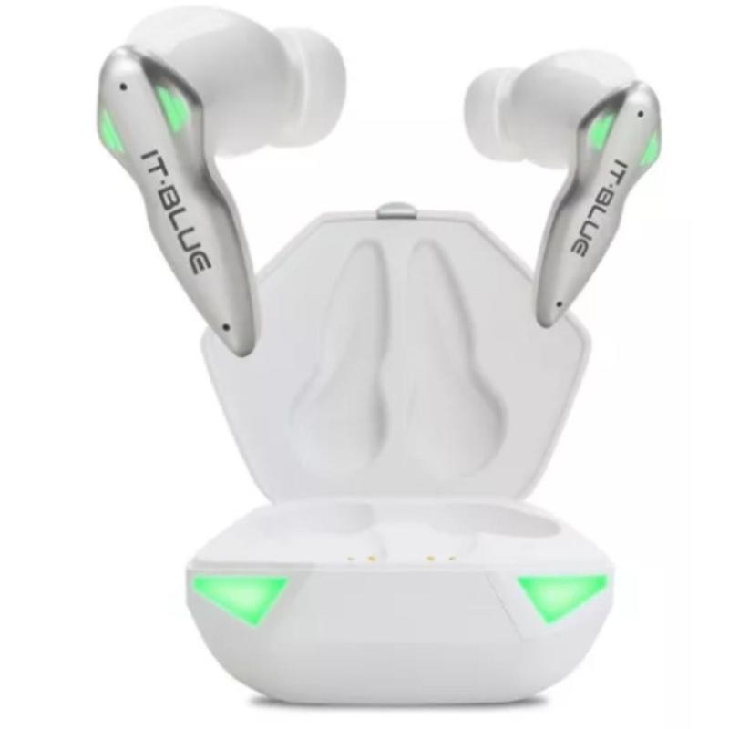 Fone Gamer Bluetooth De Ouvido 5.3 Sem Fio Tws Microfone - IT Blue ...