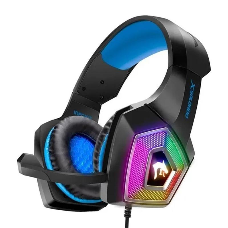 Fone Headset Fone Gamer Fone De Ouvido Gamer Led X Soldado - InfoKIT ...
