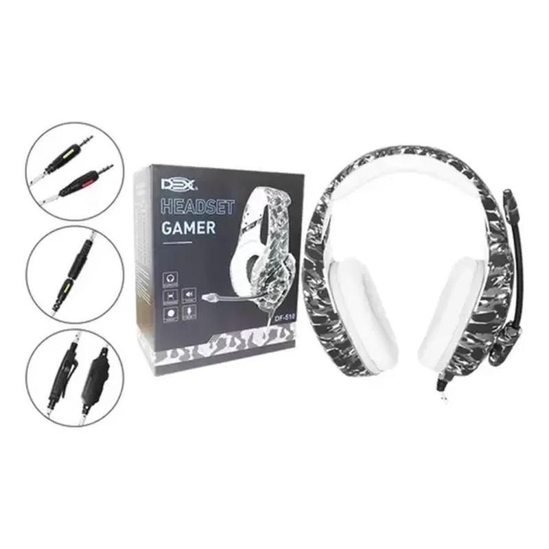 Fone Headset Gamer Dex Df-510 Camuflado - Headset Gamer - Magazine Luiza