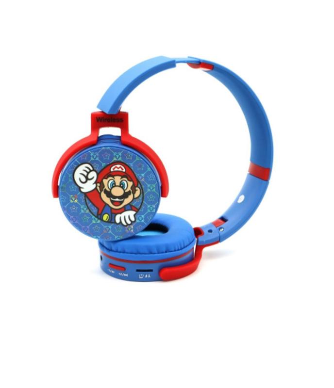 Fone Headset sem Fio Bluetooth Super Mario - MA-1 - Fone de Ouvido ...