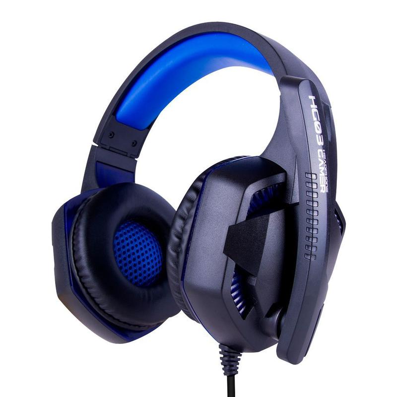 Fone Ouvido Gamer com Led Plug P3/USB Royal - MB TECH - Fone de Ouvido ...