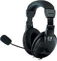 Fone Ouvido Headset C3TECH Notebook PC SKYPE Microfone e Gamer - C3 ...