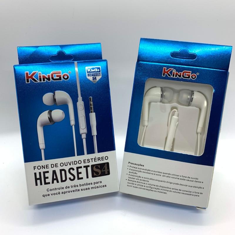Fone ouvido P2 Kingo Headset S4 - Headset com Fio - Magazine Luiza
