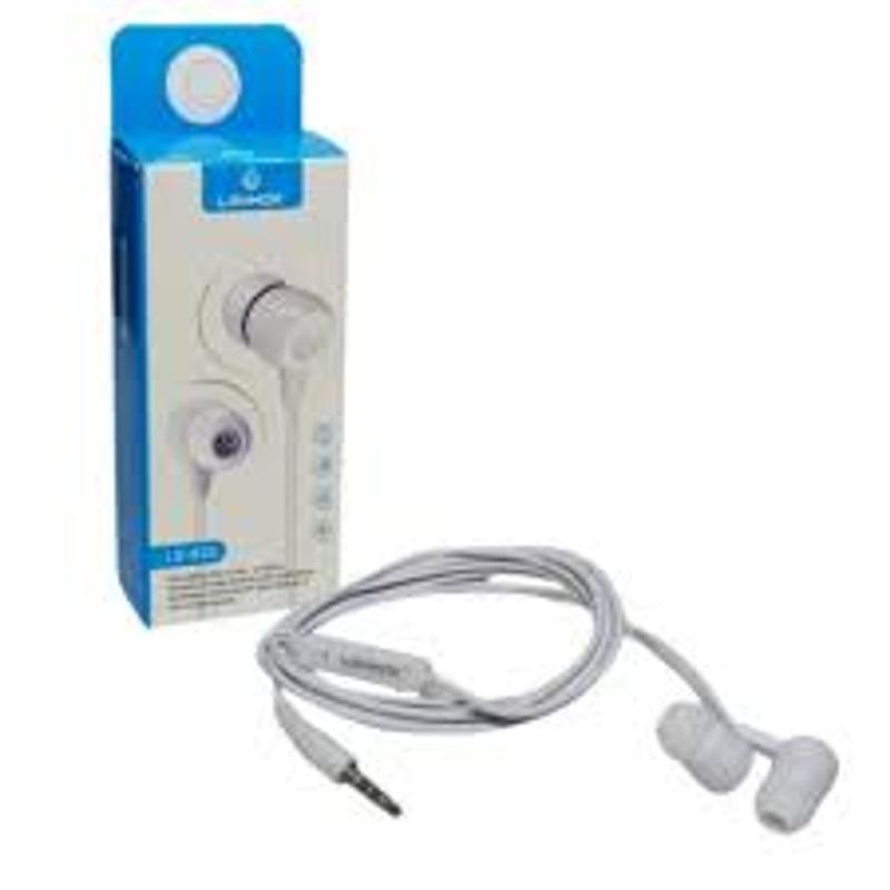 Fone Simples COM microfone Lehmox - cor Branca - Fone de Ouvido com Fio ...