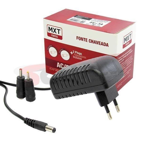 Fonte 5v 3a 15w - MXT - Fonte de Alimentação - Magazine Luiza