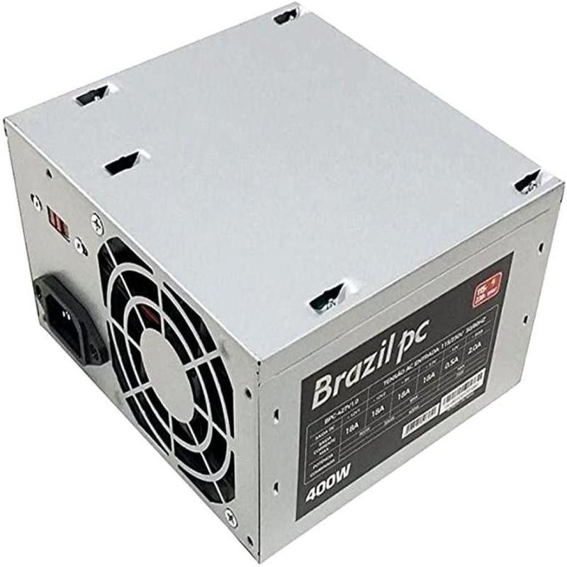 Fonte ATX 400W Real Brazil PC BPC-427V1.0 24 Pinos - BrazilPC - Fonte ...