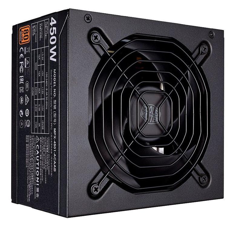 Fonte Atx 450W Cooler Master 80 Plus Bronze Mwe 120Mm - Fonte para ...
