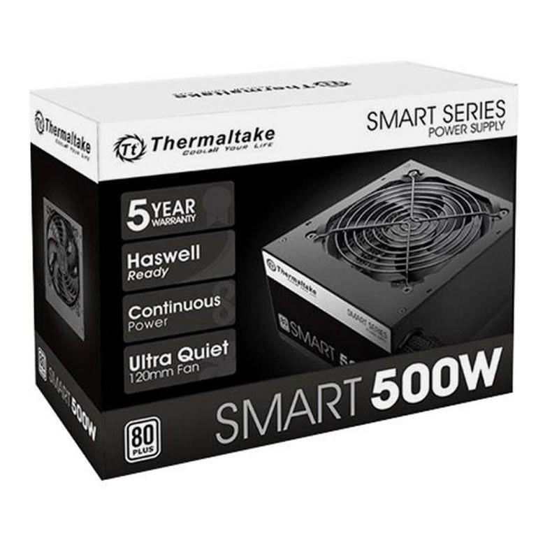 Fonte atx 500w real 20/24 pinos ps-spd-0500npcwbz-w 5*sata 80 plus ...