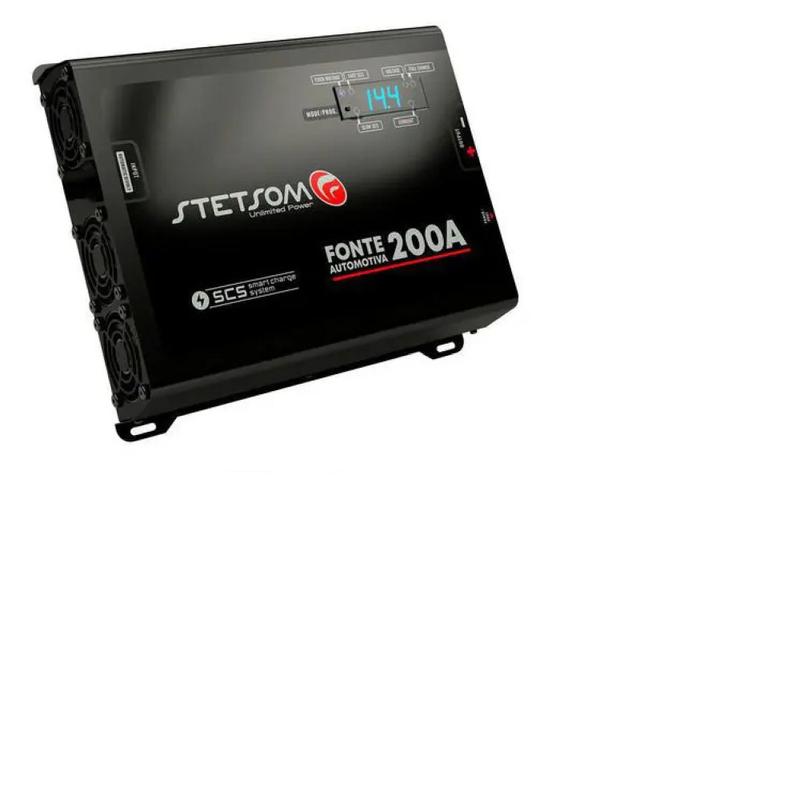 Fonte automotiva stetsom 200a digital - Fonte Automotiva - Magazine Luiza