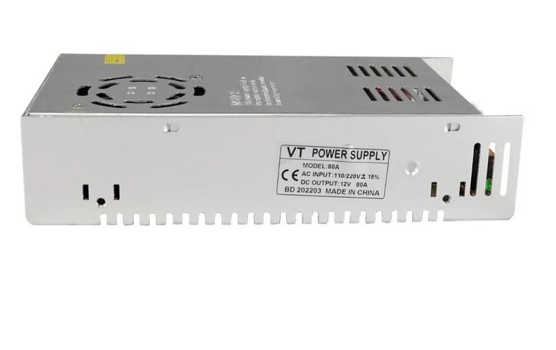 Fonte Chaveada 12v 80a 960w Cftv Fita Led Som Automotivo - Power Supply ...