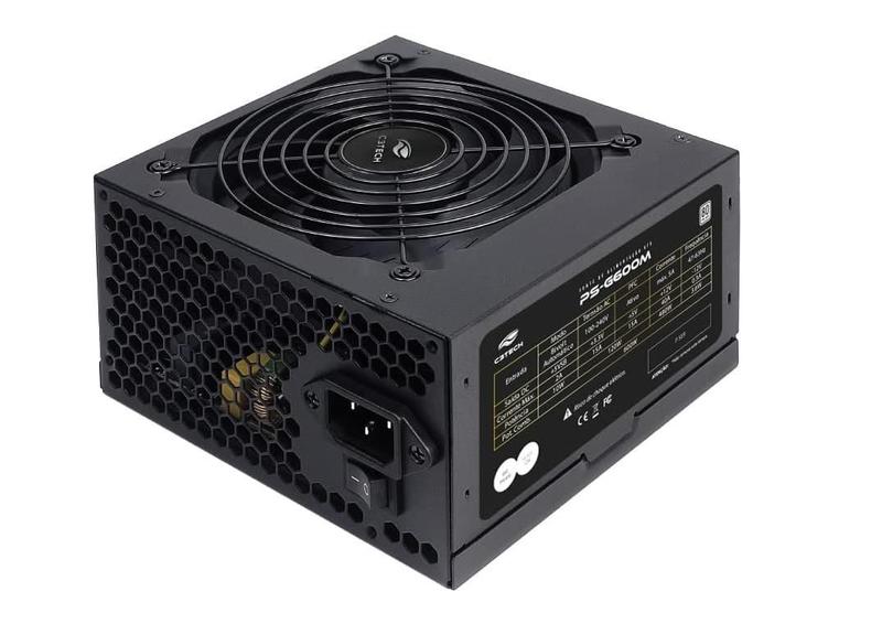 Fonte De Alimentação 600W C3TECH 80 Plus Bronze PSG600B - Fonte de ...