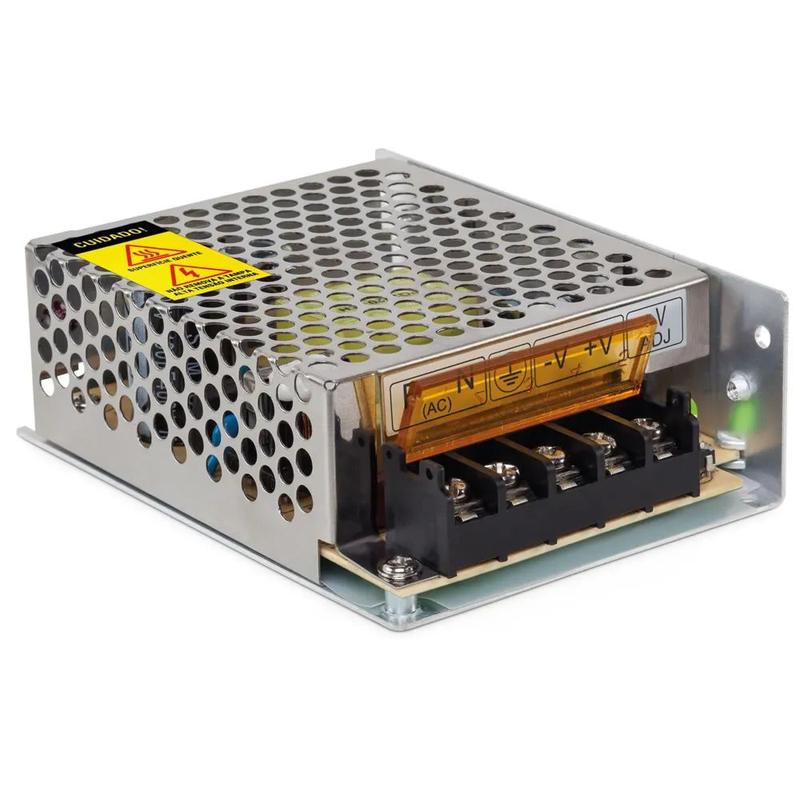 Fonte de Alimentacao Metalica 12,7v 5a Efm 1205 - INTELBRAS - Fonte de ...
