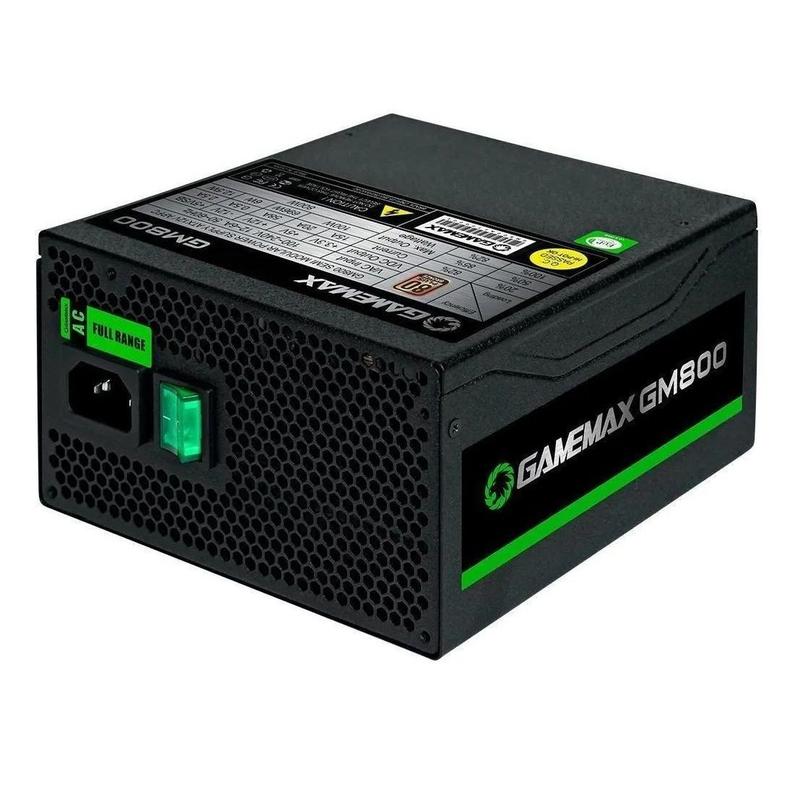 Fonte De Alimentação Para PC Desktop 800w 80 Plus Bronze Bivolt Gamemax ...