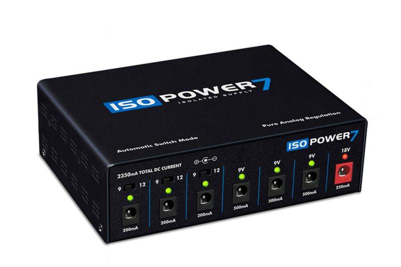 Fonte Isolada Landscape Pedal Isopower 7, 9v 12v 18v - Fonte de ...
