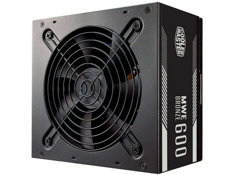 Fonte para PC 600W ATX Cooler Master - MWE 600 Bronze V2 com Cabo ...