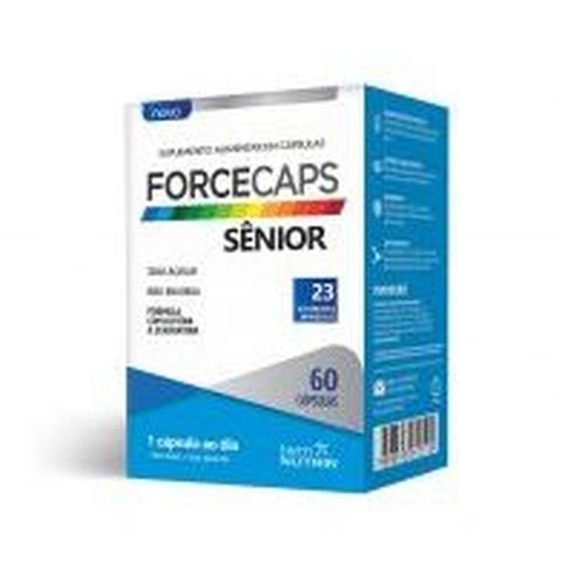 Forcecaps Sênior Bem Nutri 60 Cápsulas - Bemnutrir - Multivitamínico ...