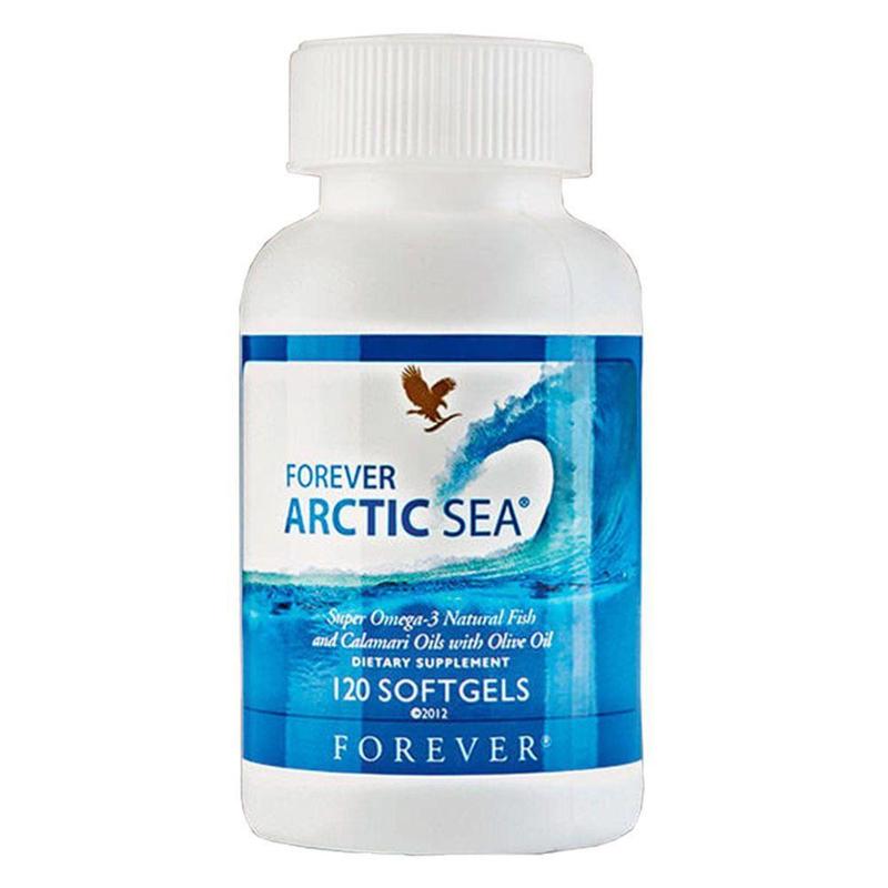 Forever Artic Sea - Super Ômega-3 (Óleo de Peixe e Lula) 120 Cápsulas ...