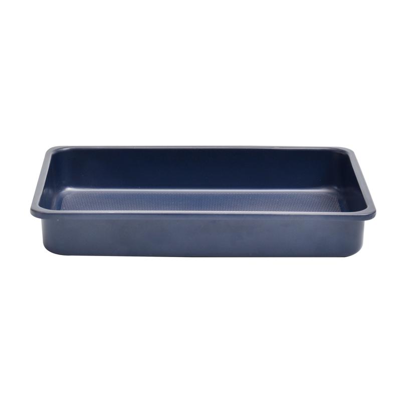 Forma Bolo Retangular Profissional Aço Carbono 34,7cm Kenya - Formas e ...